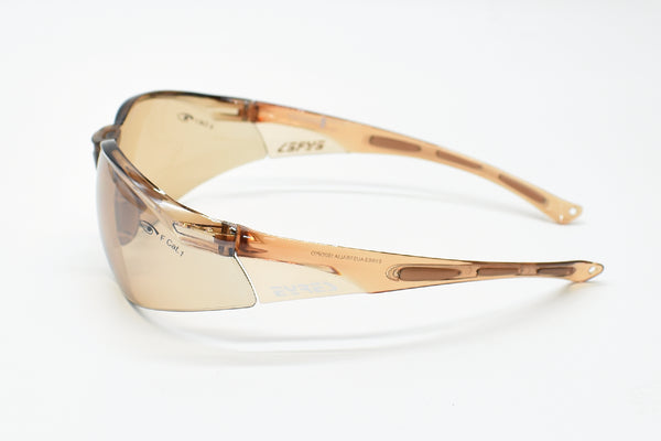 Eyres Terminator Light Brown Frame Light Brown I/O Lens Safety Glasses ...