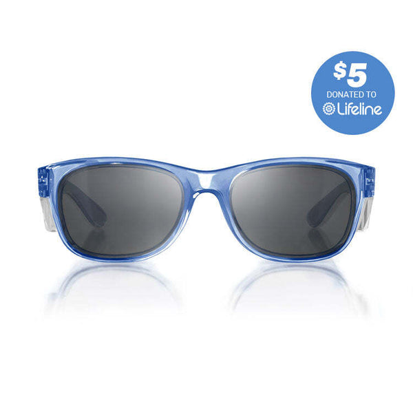 SAFESTYLE GLASSES CLASSICS LIFELINE BLUE FRAME TINTED LENS EYEWEAR CBL ...