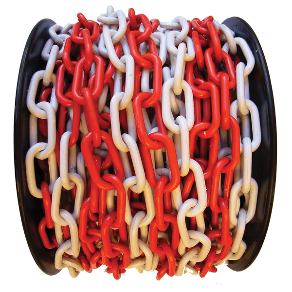 Plastic Safety Chain (Red/White) All Sizes – Visual Workwear