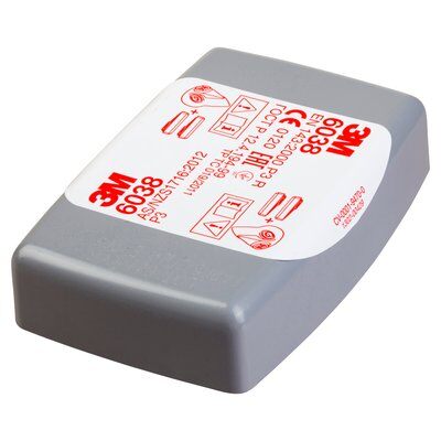 3M™ 6038 Rectangular Particulate P2/P3 OV/AG (Pair) M6038 – Visual Workwear