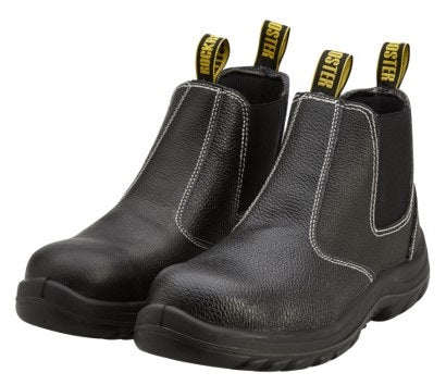 XAX AX700 Elastic Sided Safety Boot Black – Visual Workwear