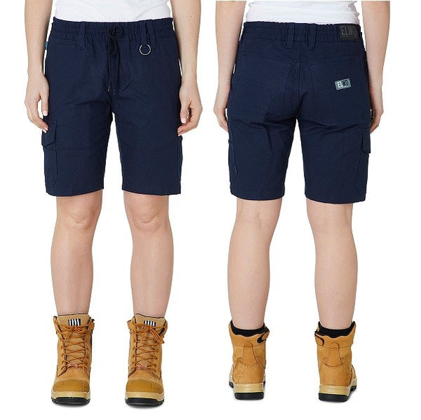 Elwood Ladies Elastic Utility Work Shorts EWD602 – Visual Workwear