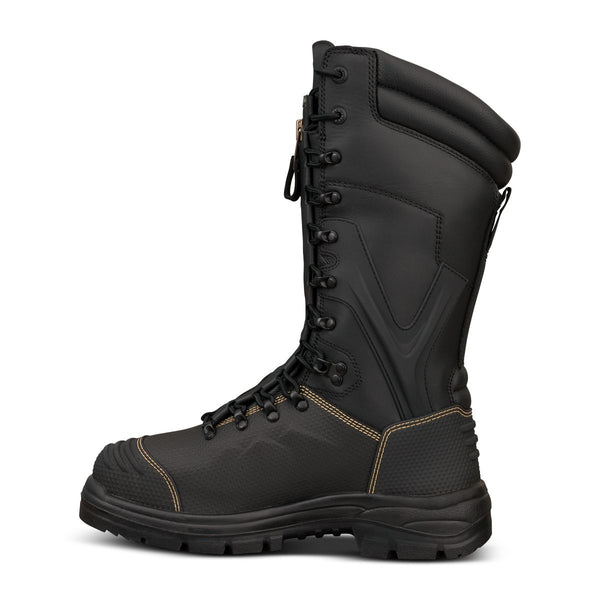 Oliver 65 Series Black 350mm (14") Laced In Zip Mining Boot 65-791 ...